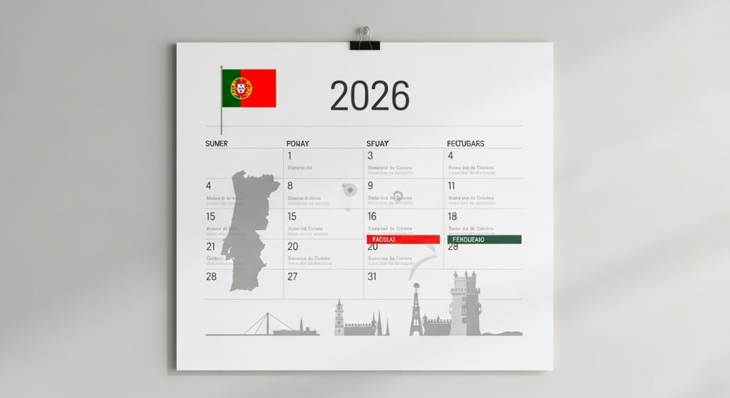 Calendário de Feriados 2026 em Portugal: Datas Oficiais, Pontes e Dicas ...